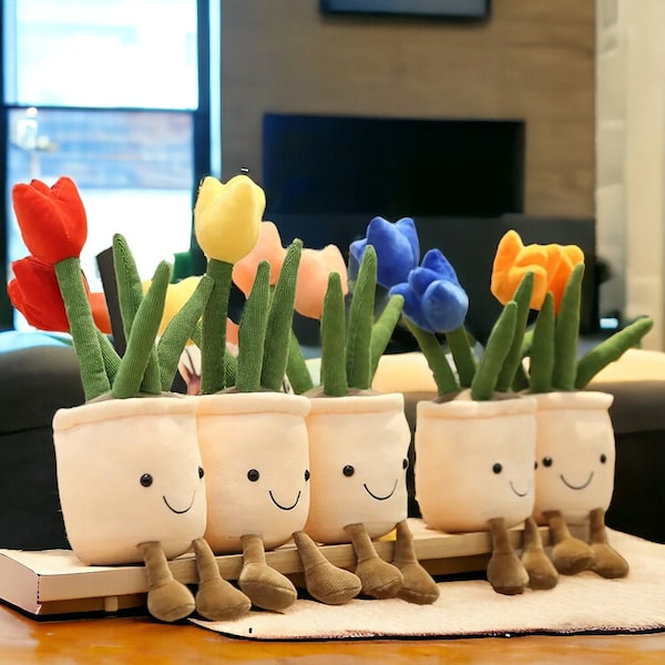 Cute Plant Plushie - Etsy