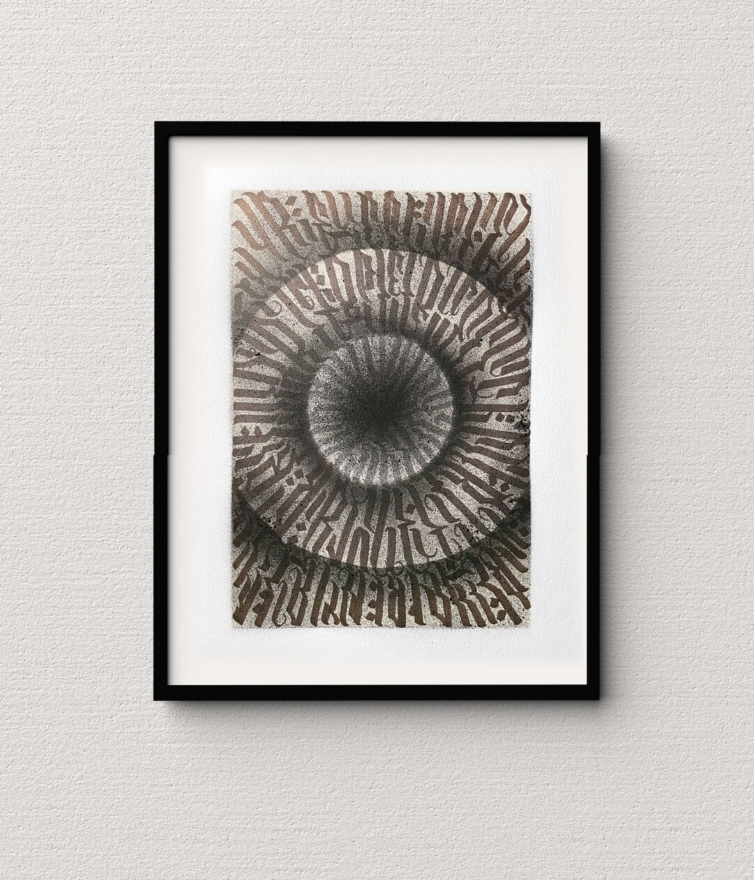 Hand Lettered Poster Handmade Typography Original Poster - Etsy