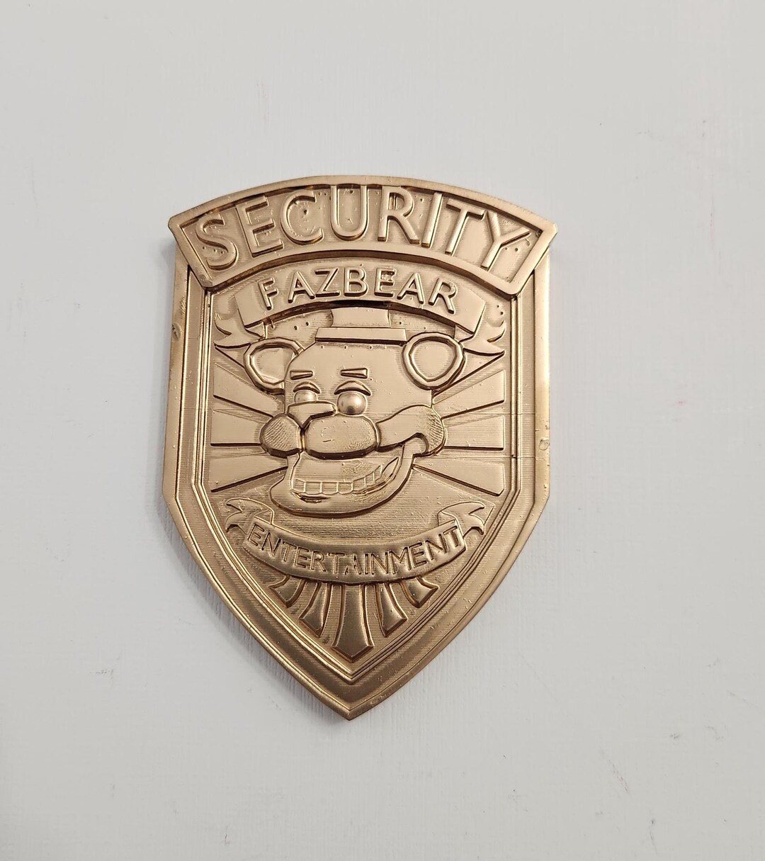 Five Night's at Freddy's Security Badge - Etsy