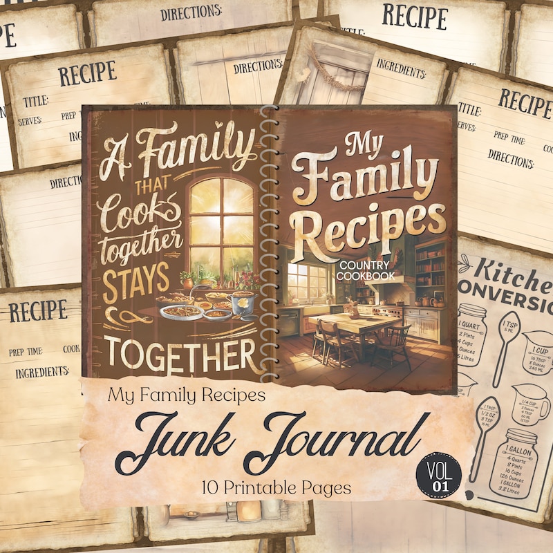Old Cookbooks Small - Etsy