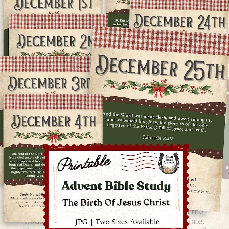 Advent Journal - Etsy