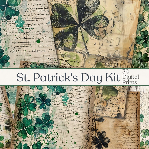 Irish Digital Paper - Etsy