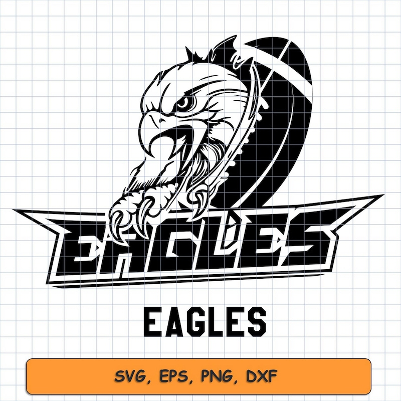 Philadelphia Eagles Svg - Etsy