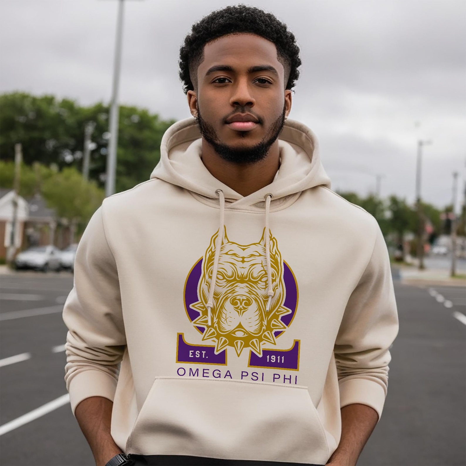 Omega Psi Phi SVG: Fraternity Dog Crest (digital Files) - Etsy