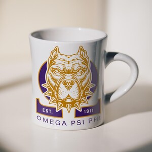 Omega Psi Phi SVG: Fraternity Dog Crest (digital Files) - Etsy
