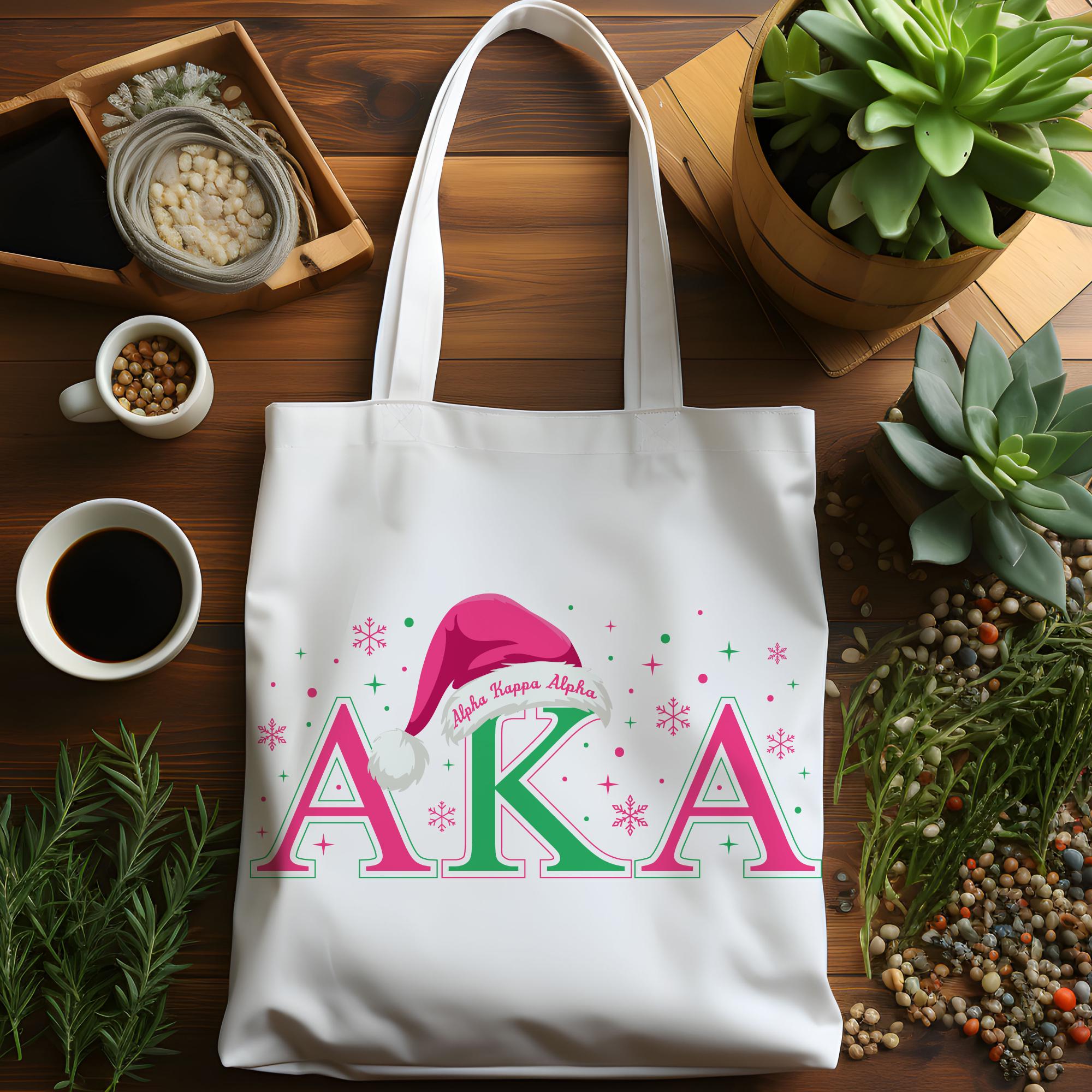 Alpha Kappa Alpha Christmas SVG Bundle: AKA Sorority Cut File (digital ...