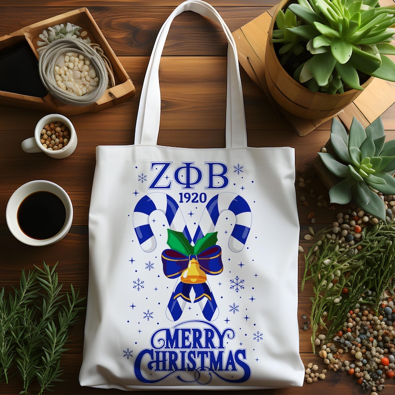 Zeta Phi Beta Christmas SVG Bundle: Sorority Candy Cane (digital ...