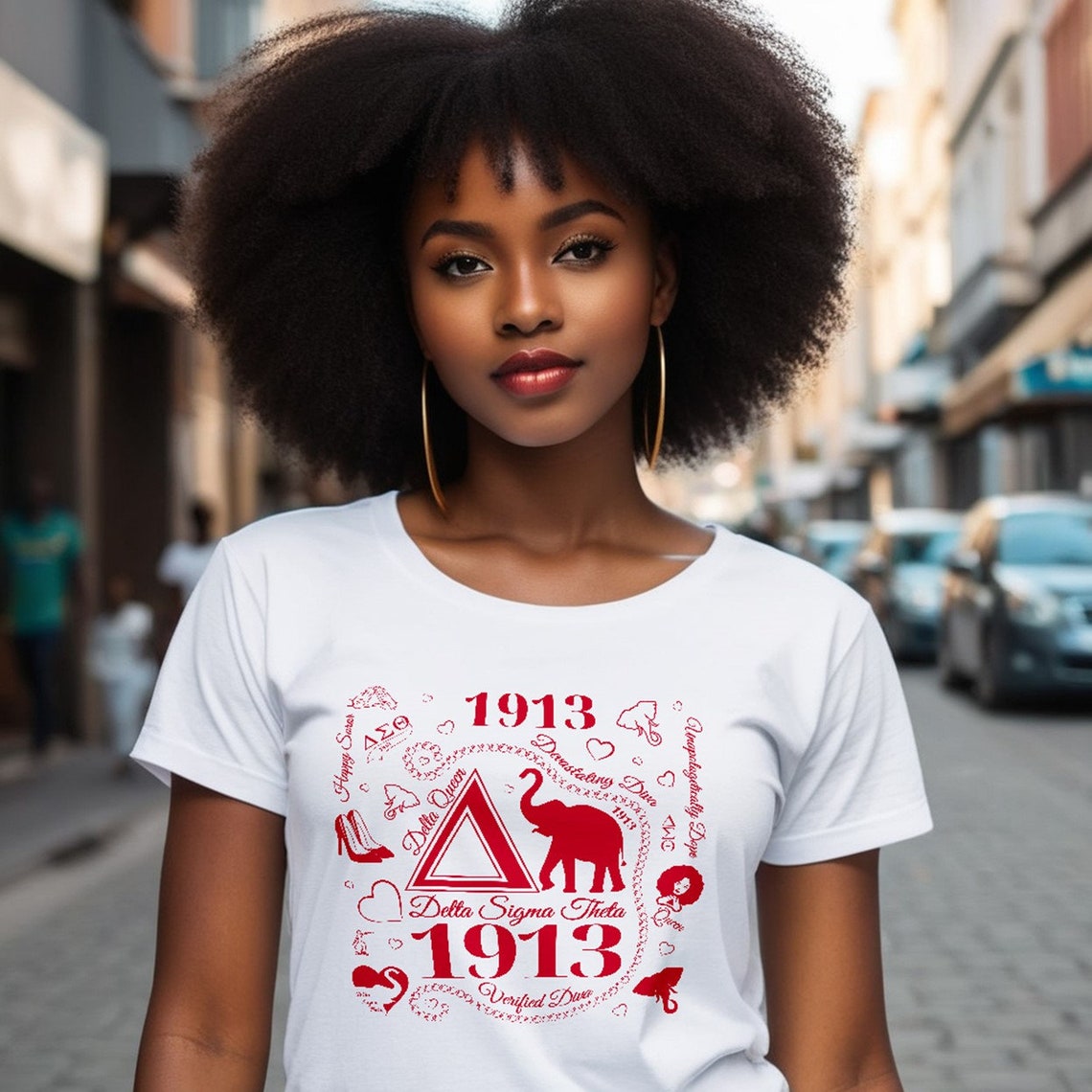 One Composition Delta Sigma Theta SVG, Dxf, Png. DST Svg, Delta Sigma ...