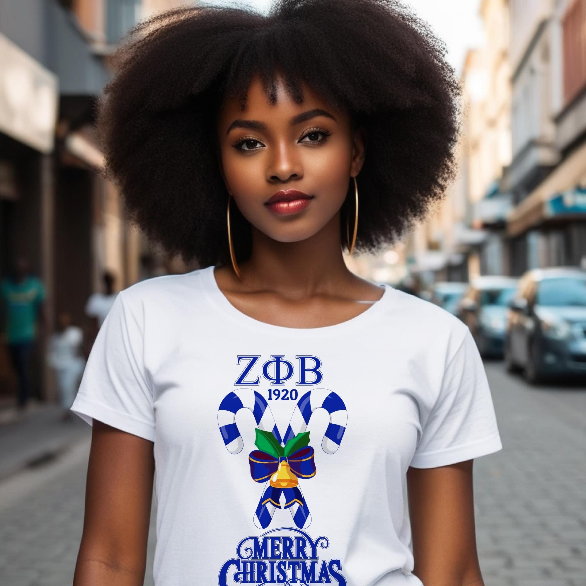 Zeta Phi Beta Christmas SVG Bundle: Sorority Candy Cane (digital ...