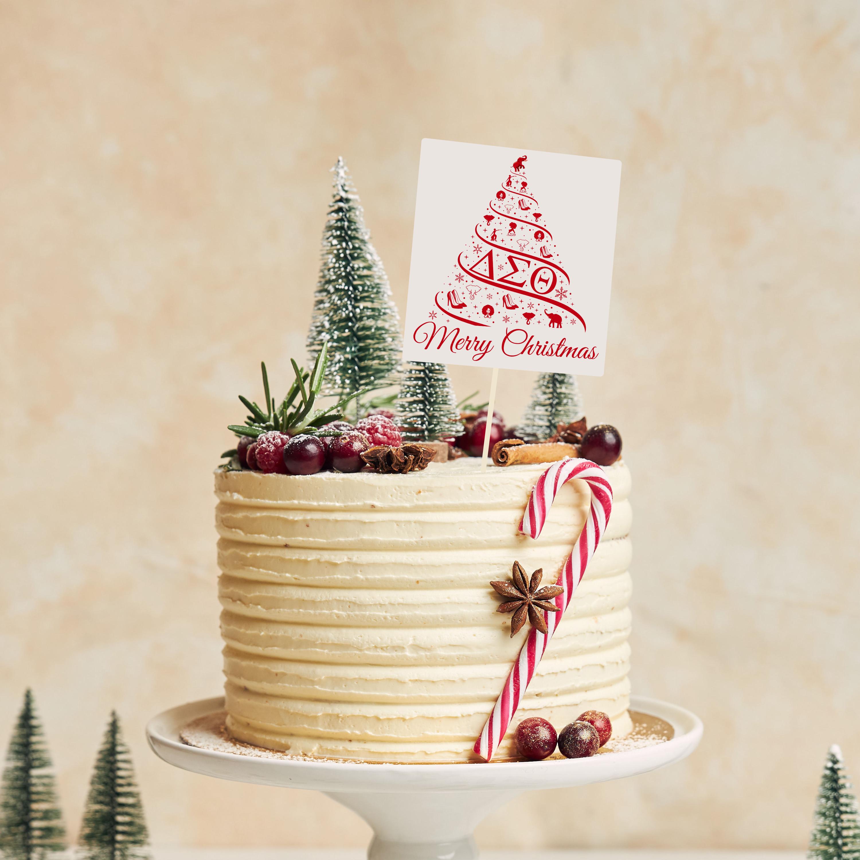 Delta Sigma Theta Christmas Tree SVG Bundle (digital Download) - Etsy