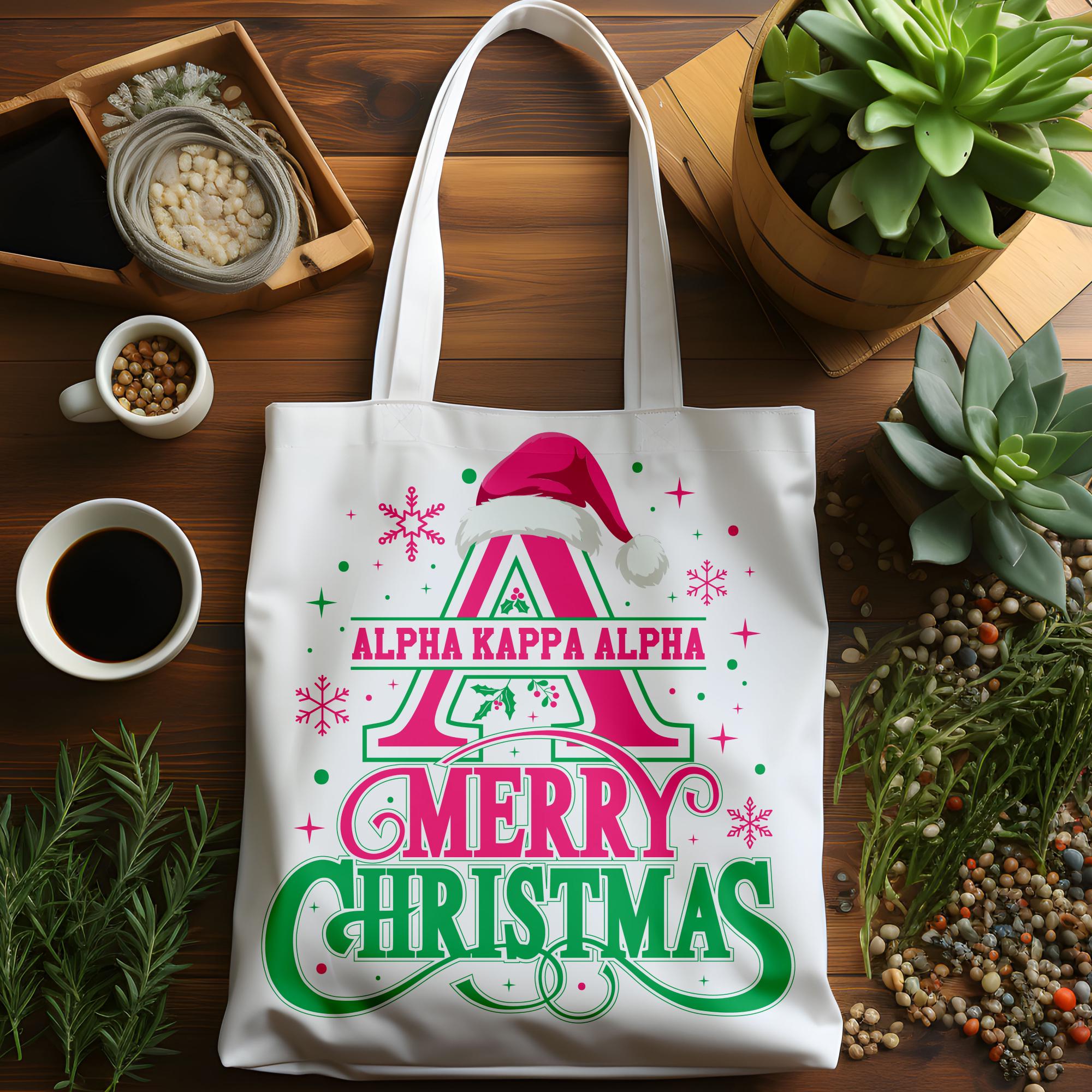 Alpha Kappa Alpha Christmas SVG Bundle: AKA Sorority Cut File (digital ...