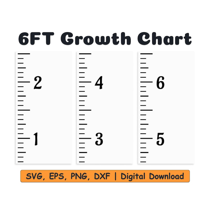 Growth Chart Svg - Etsy