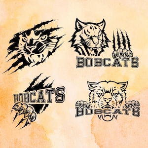 Bobcats SVG Bundle: Wildcat Cut Files (digital Download) - Etsy