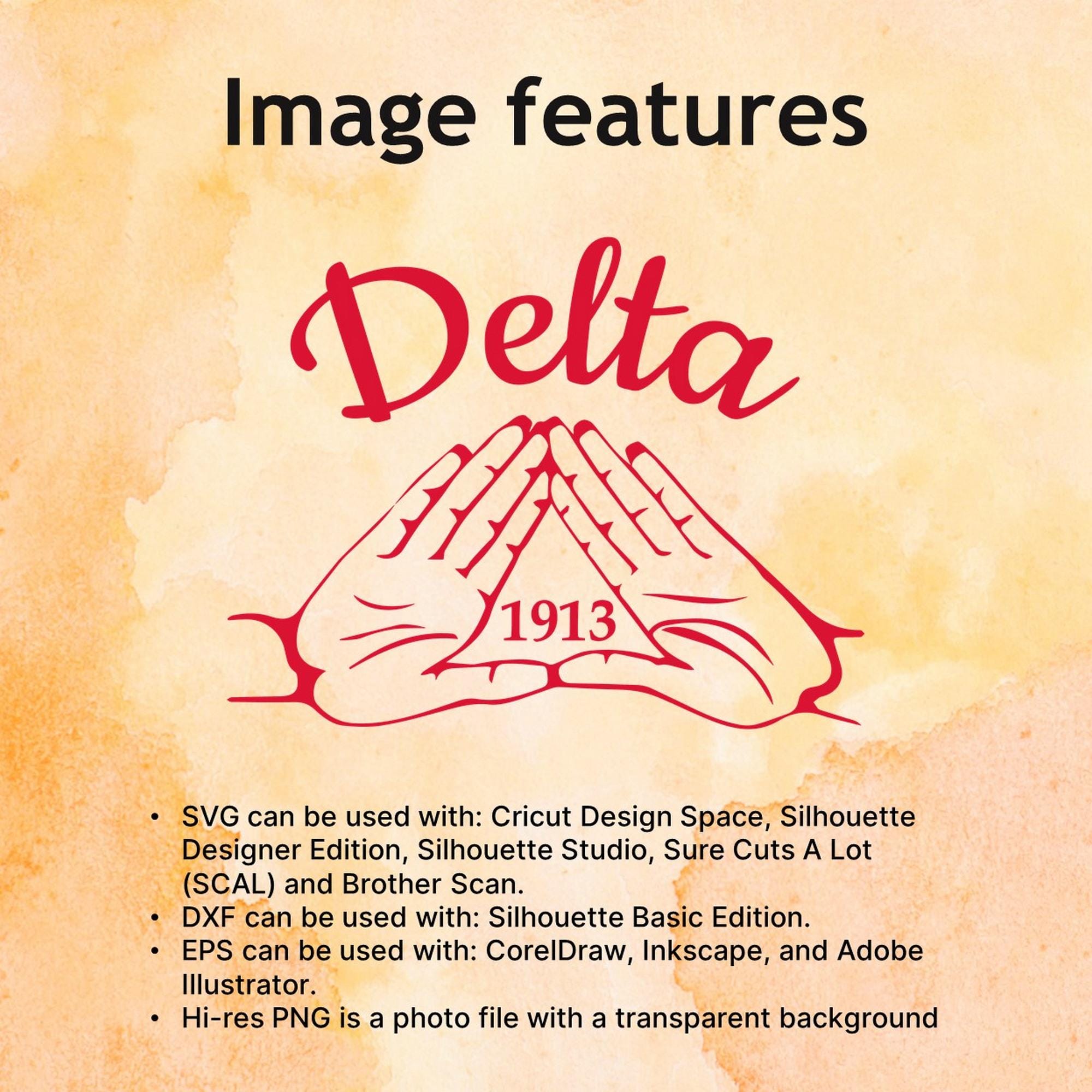 Delta Sigma Theta SVG Bundle: DST Sorority Vector Graphics (digital ...