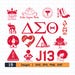 Delta Sigma Theta SVG Bundle: DST Sorority Vector Graphics (digital ...