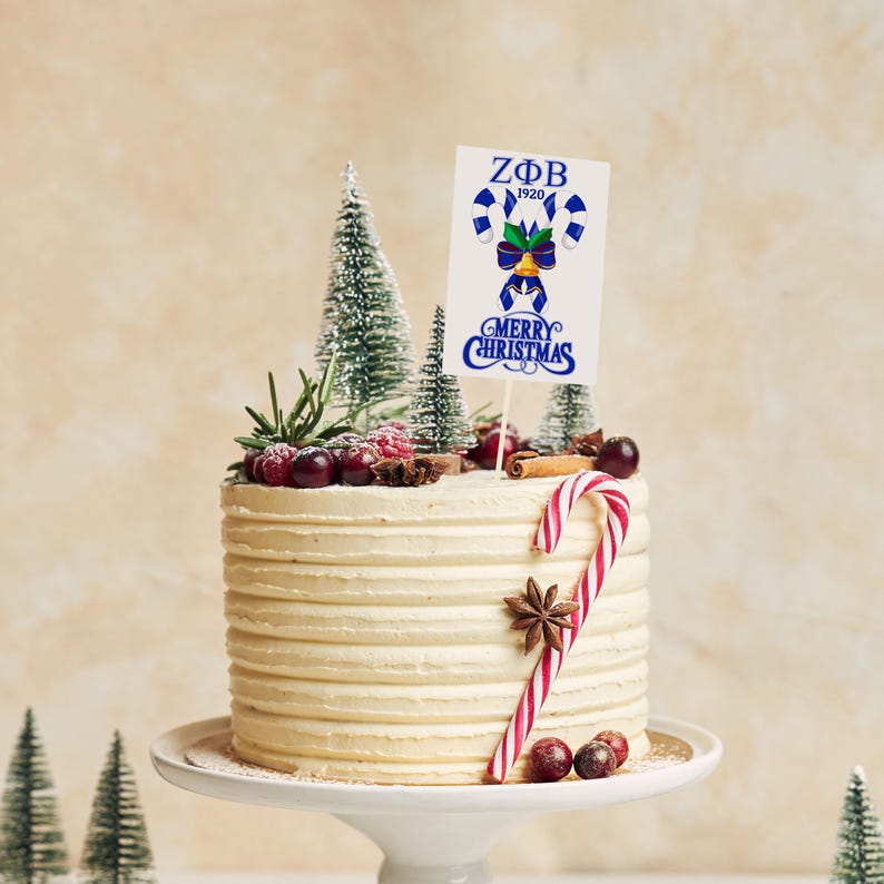 Zeta Phi Beta Christmas SVG Bundle: Sorority Candy Cane (digital ...