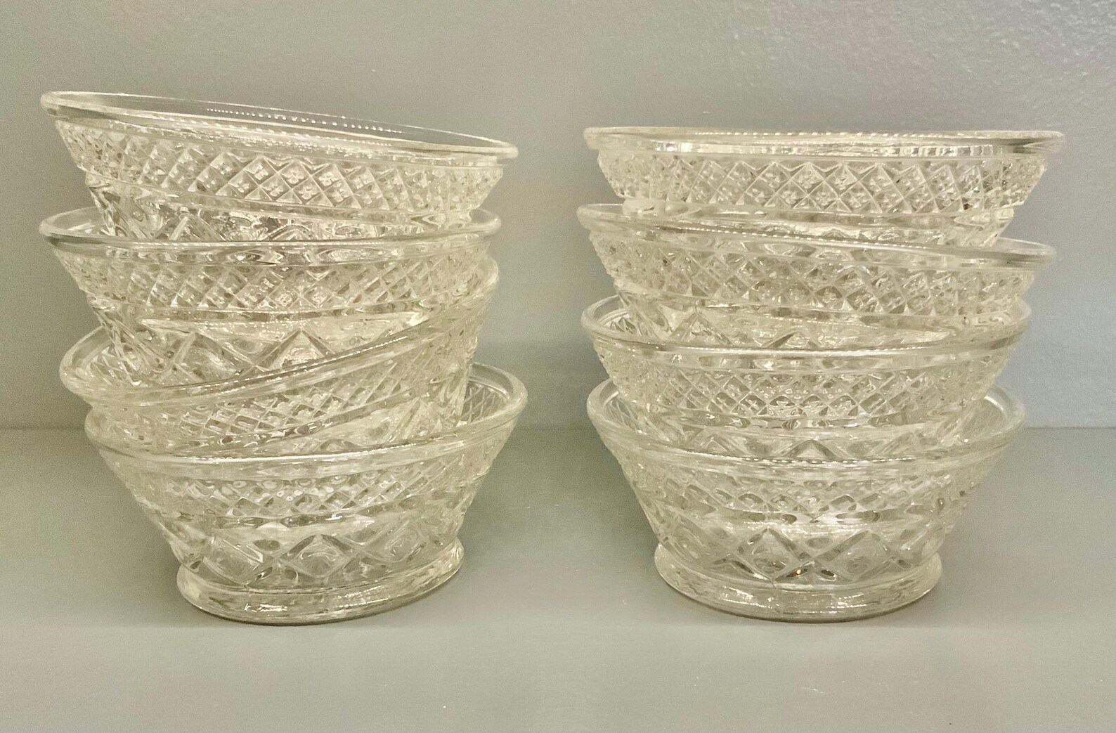 Set of 8 Cape Cod Imperial Bowls for Serving Desserts or Snacks ...