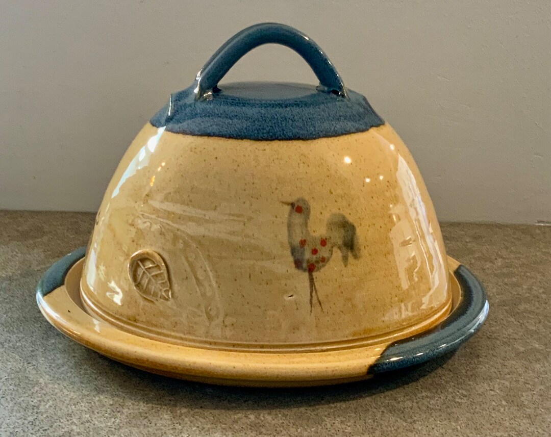 County Kerry, Ireland Mucros Pottery Cheese/butter Plate, Hand Thrown ...