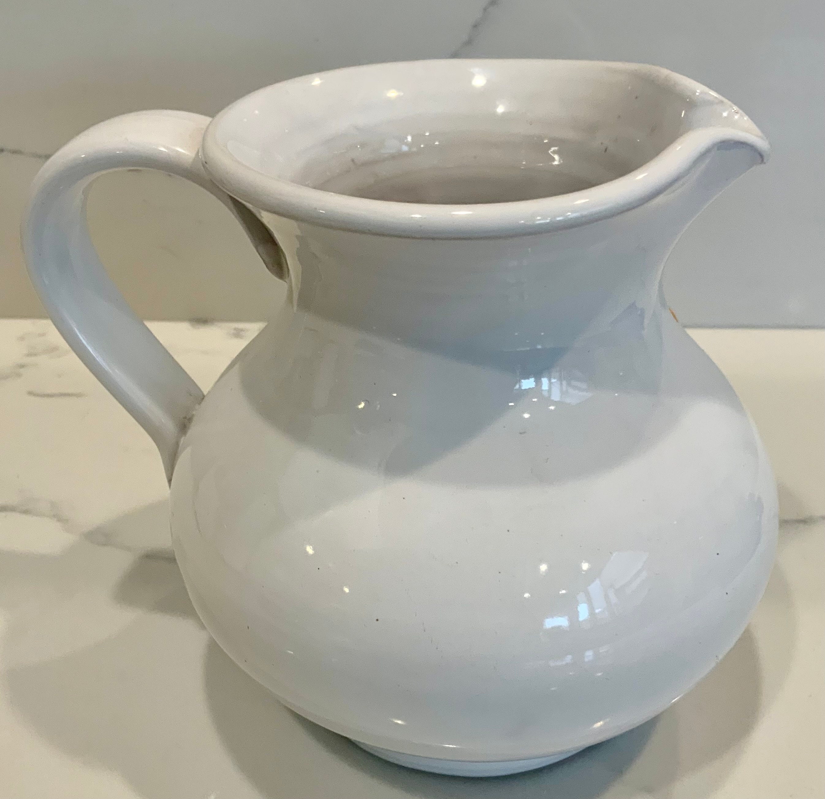 Italian Ceramic Pitcher, Made in Italy, Handpainted, Carrot Design ...