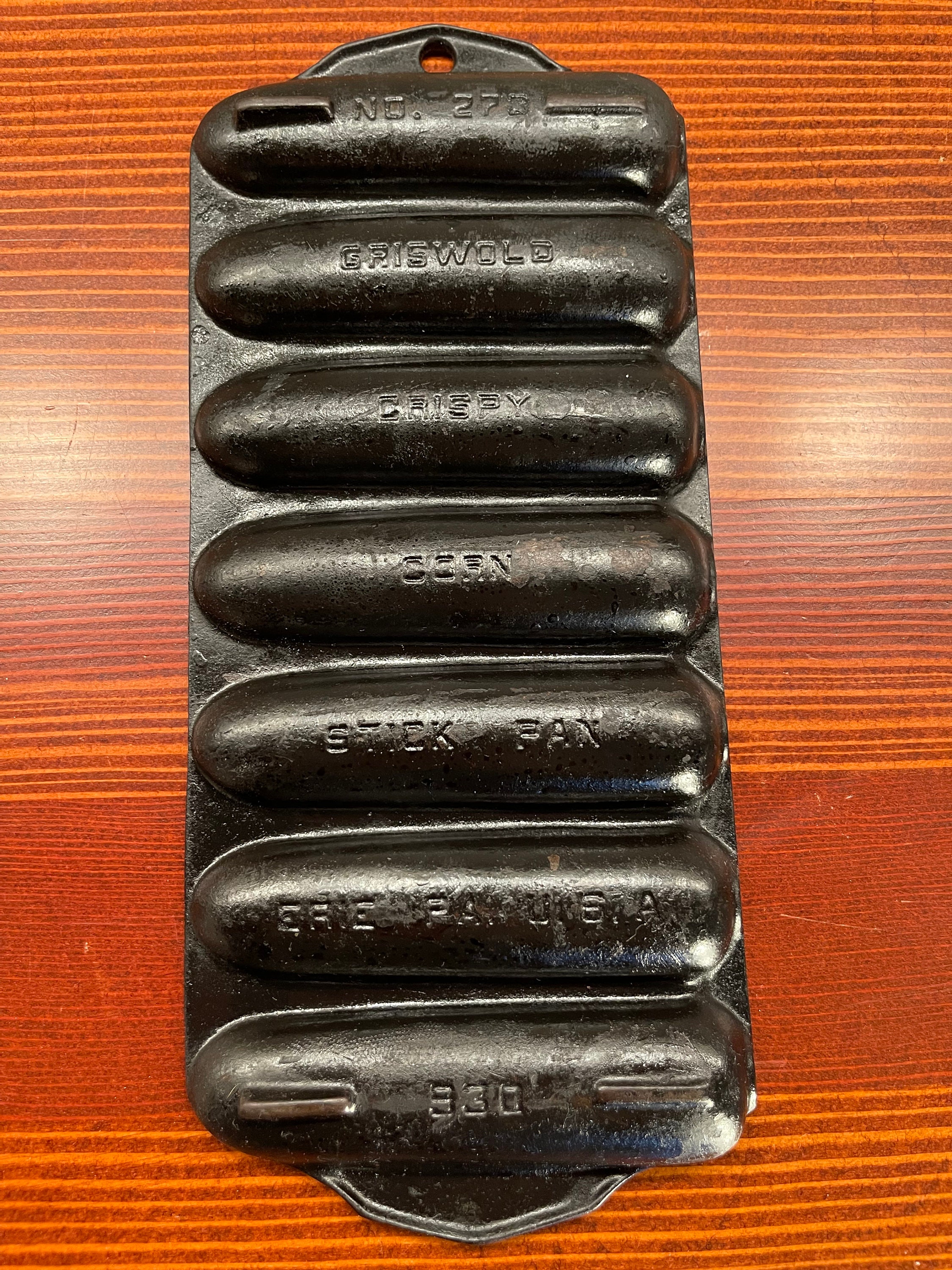 Vintage Griswold Crispy Corn Stick Pan, Cast Iron, Made in Erie PA, USA ...