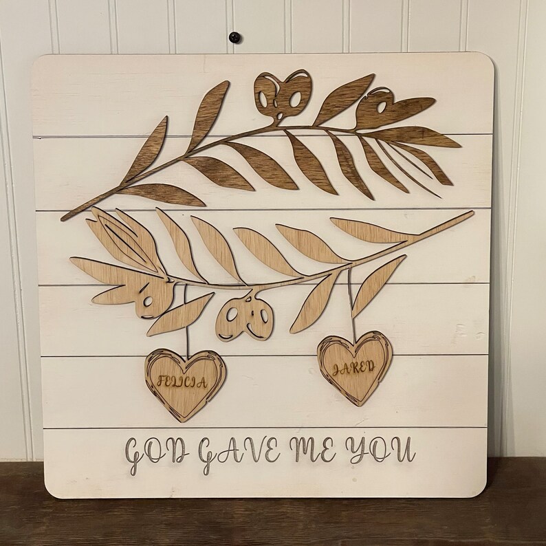 Personalized Couples Wood Sign Personalized Wedding Gift Anniversary ...