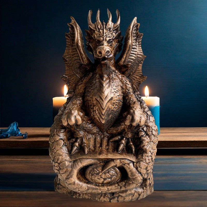 Dragon Statue - Etsy
