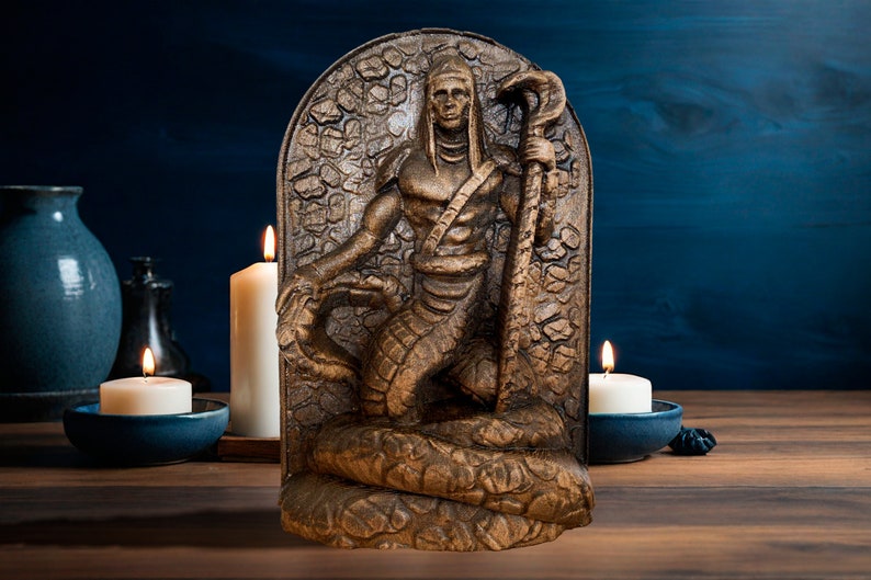 Papa Damballa Wedo Loa Great Earth Serpent Haitian Vodou Voodoo Orleans ...