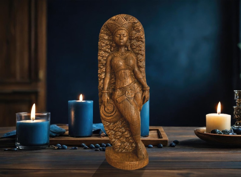 Oshun African Goddess African Gods Statue Goddess Statue Oshun Statue ...