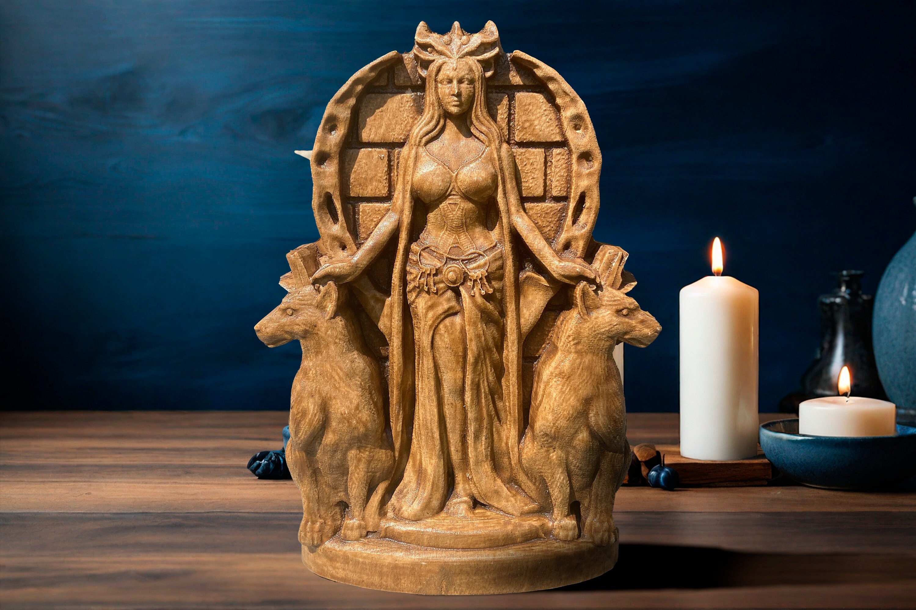 Hecate Greek Mythology Goddess of Magic Statue Hekate Greek Goddess ...