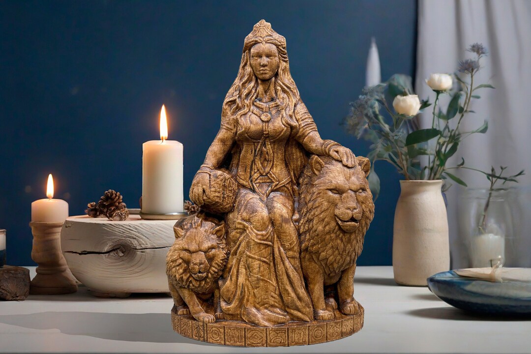 Freya Freyja Statue God Viking Pagan Paganism God Altar Sculpture Freya ...