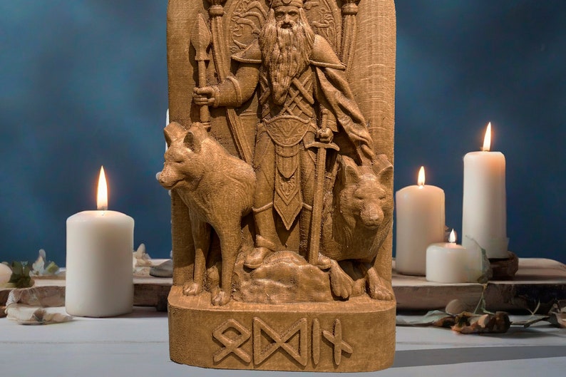 Odin Altar Wotan Allfather Viking Pagan Asatru Dios pagano y diosa ...