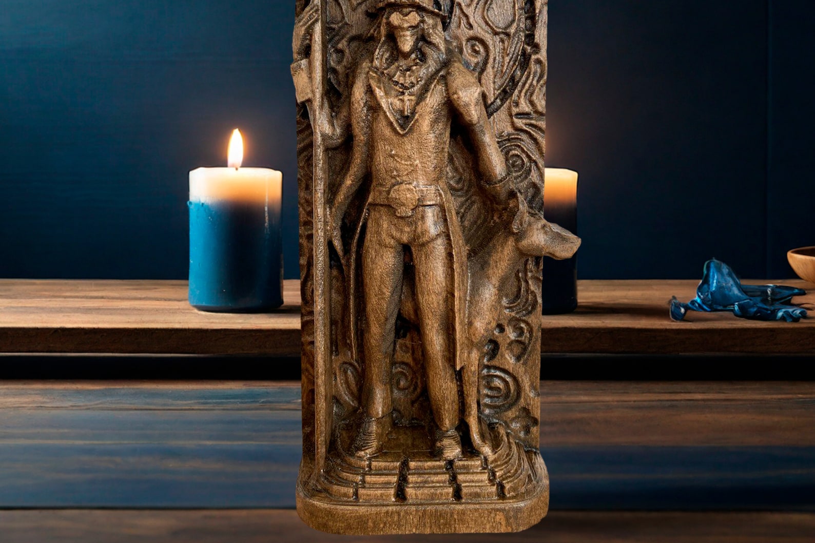 Baron Samedi Statue Voodoo Skull Papa Legba Statue Legba Voodoo Skull ...