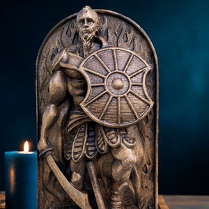 Ogun Statue Santeria Ifa Yoruba Ogun Orisha Altar Ogoun Altar Oggun ...