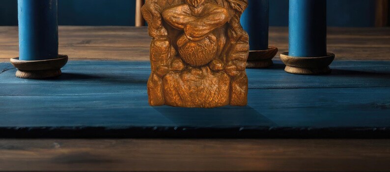 Baphomet Statue Home Altar Wicca and Occult Enthusiasts Baphomet Altar ...