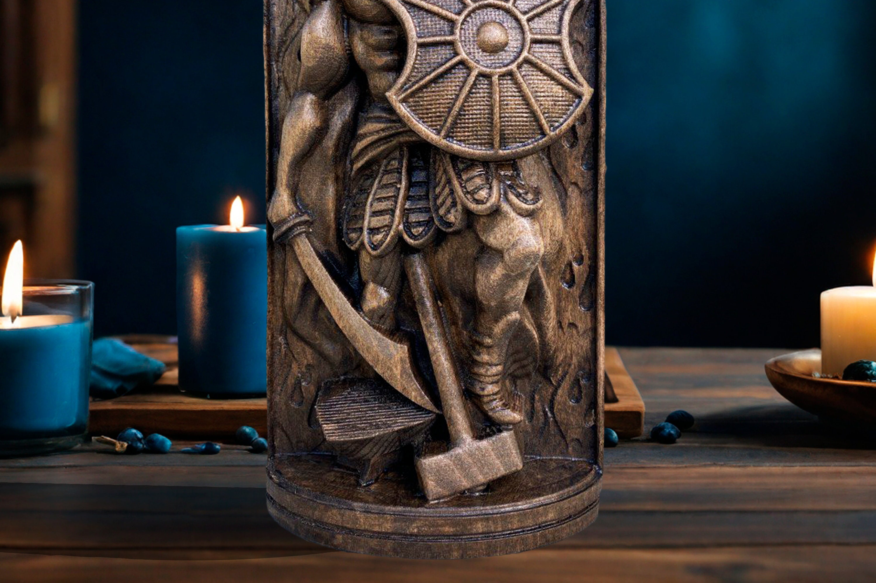 Ogun Statue Santeria Ifa Yoruba Ogun Orisha Altar Ogoun Altar Oggun ...