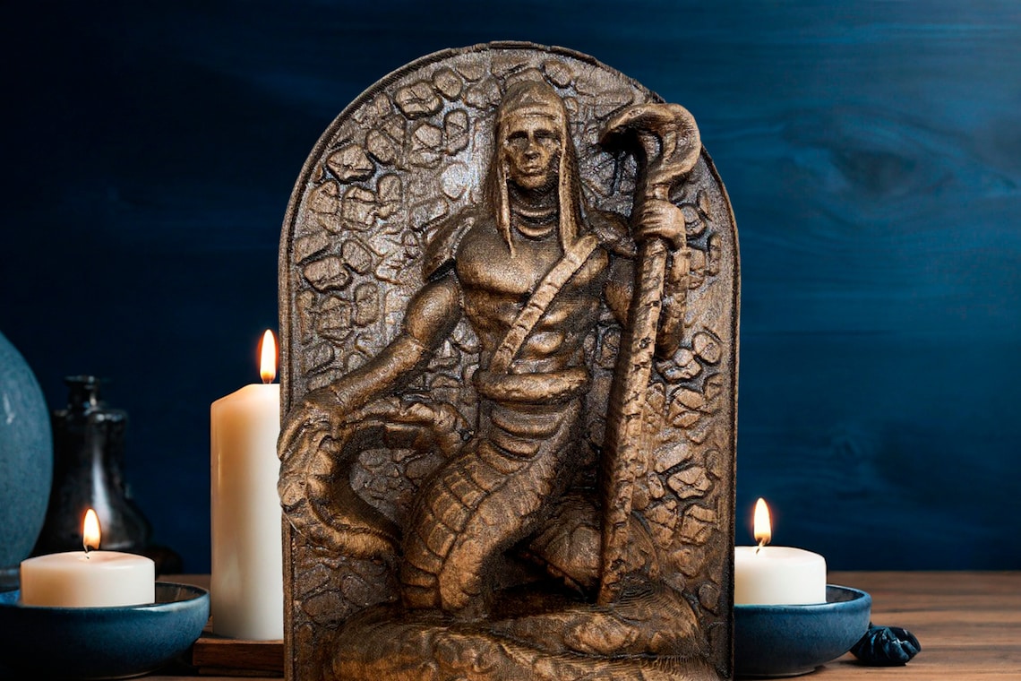 Papa Damballa Wedo Loa Great Earth Serpent Haitian Vodou Voodoo Orleans ...