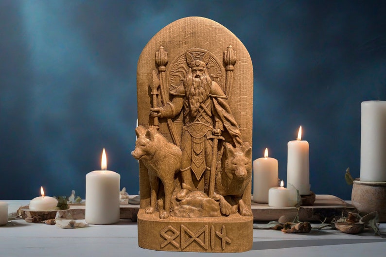 Odin Altar Wotan Allfather Viking Pagan Asatru Heathen God and Goddess ...