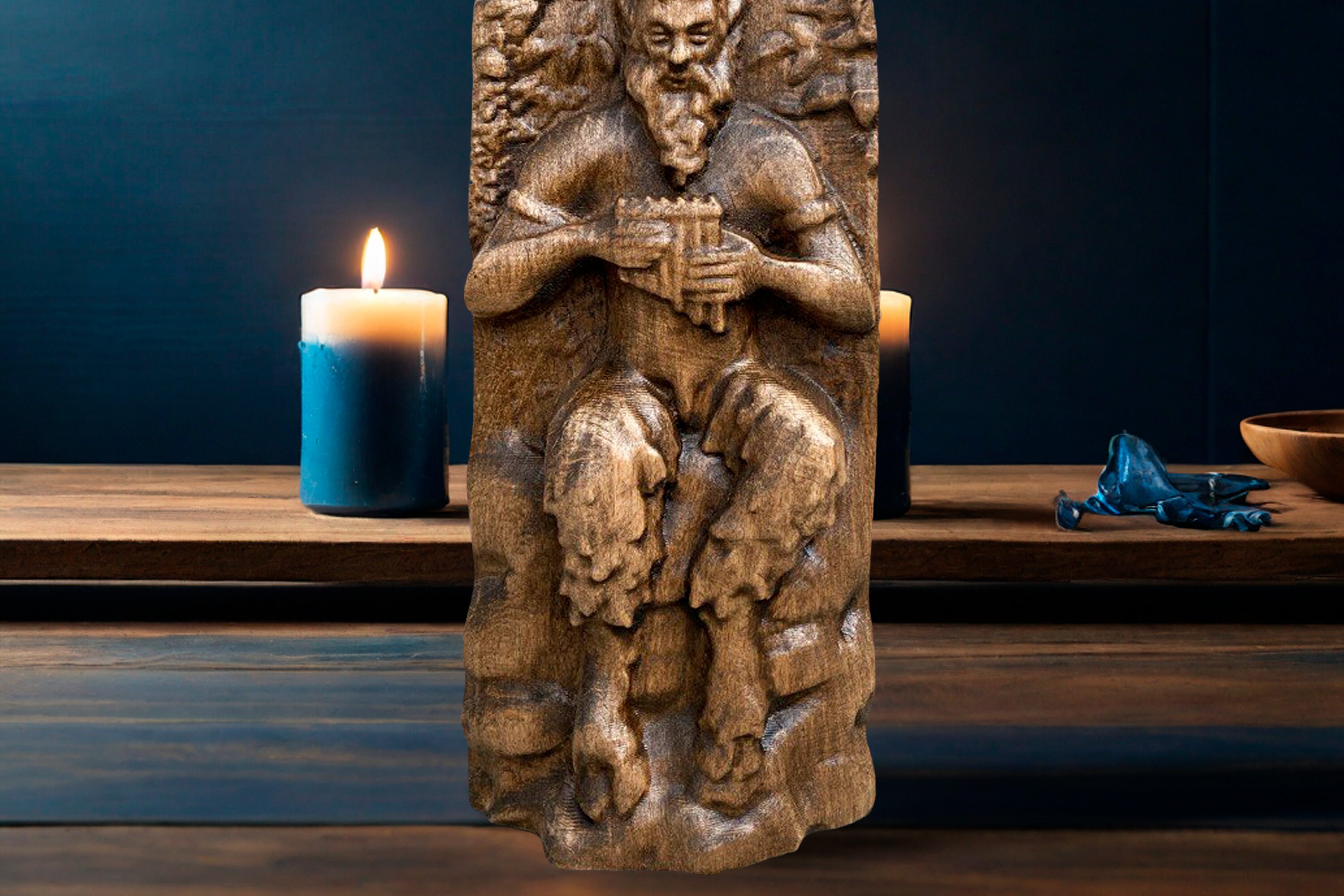 Pan Statue Pan God Faun Horned God Greek Statue Greek God Greek ...