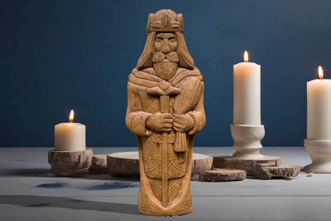 Statuette of Pagan Slavic God Dazhdbog Slavic God Dazhbog Slavic Statue ...