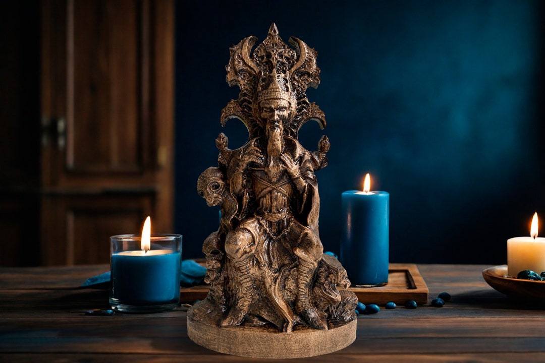 Koschei the Deathless Statue Koshey Statue Baba Yaga Art Witch Art ...