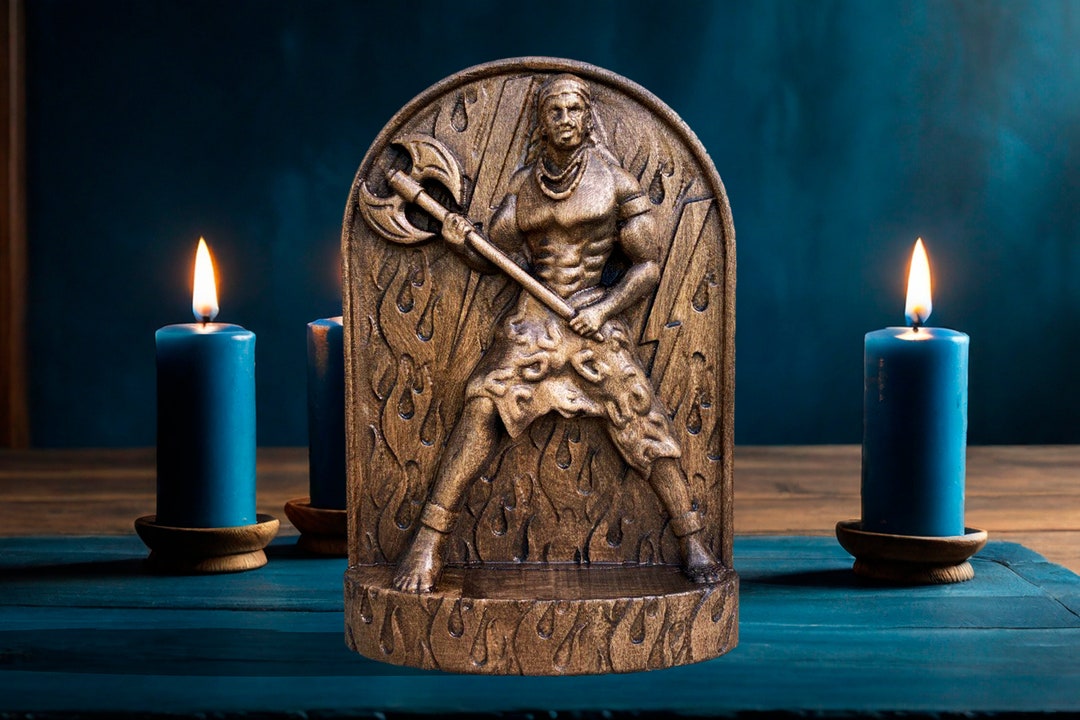 Shango Chango Esango Yoruba Royal Ancestor Vodou Voodoo Orleans Hoodoo ...