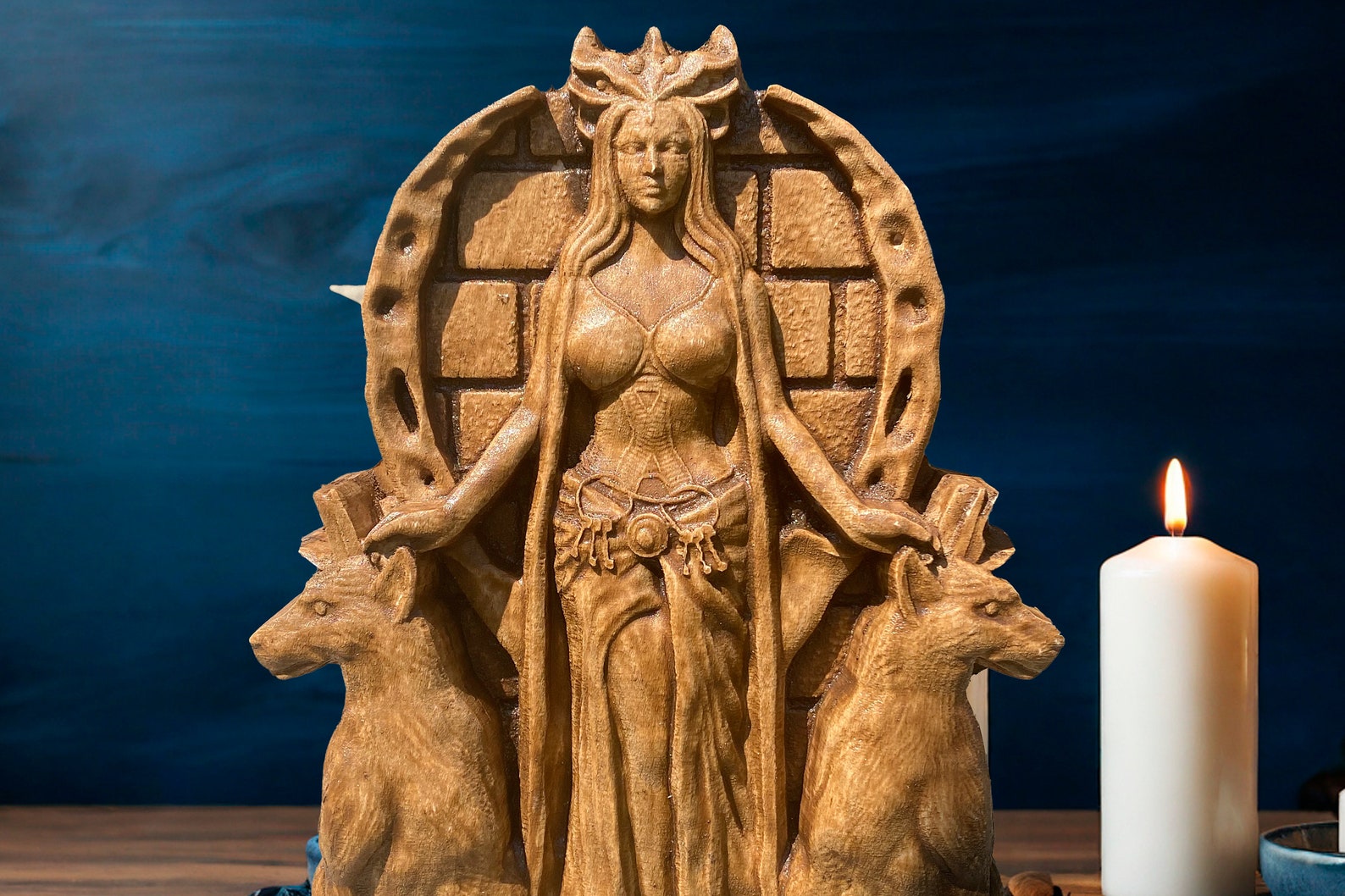 Hecate Greek Mythology Goddess of Magic Statue Hekate Greek Goddess Statue Hecate Statue Hekate ...