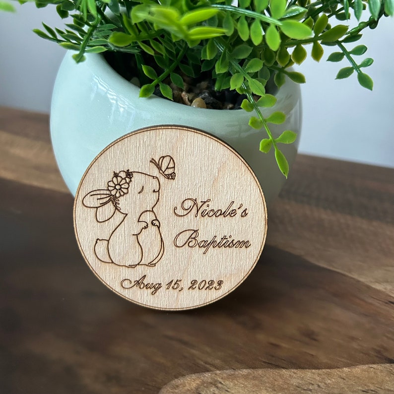 Set of 20 Custom Party Favors for Guests | Laser Cut Thank You Gifts ...