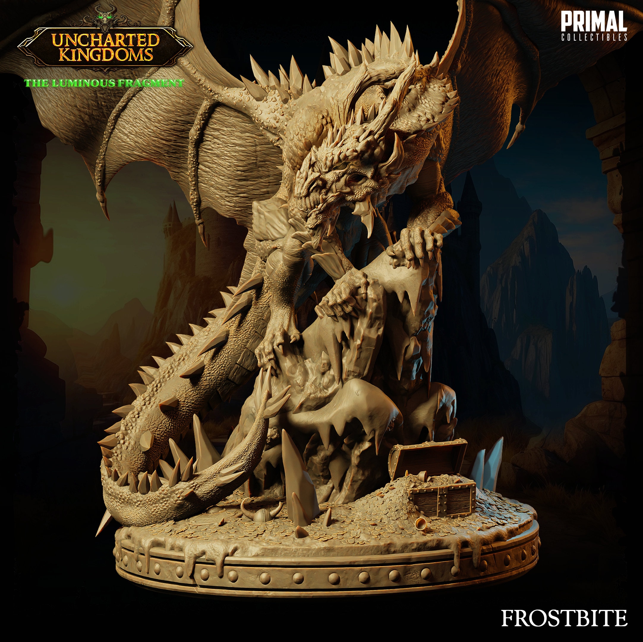 Dnd Icewind Dale Crystal Shard Set Miniatures Wulfgar, Heafstaag ...