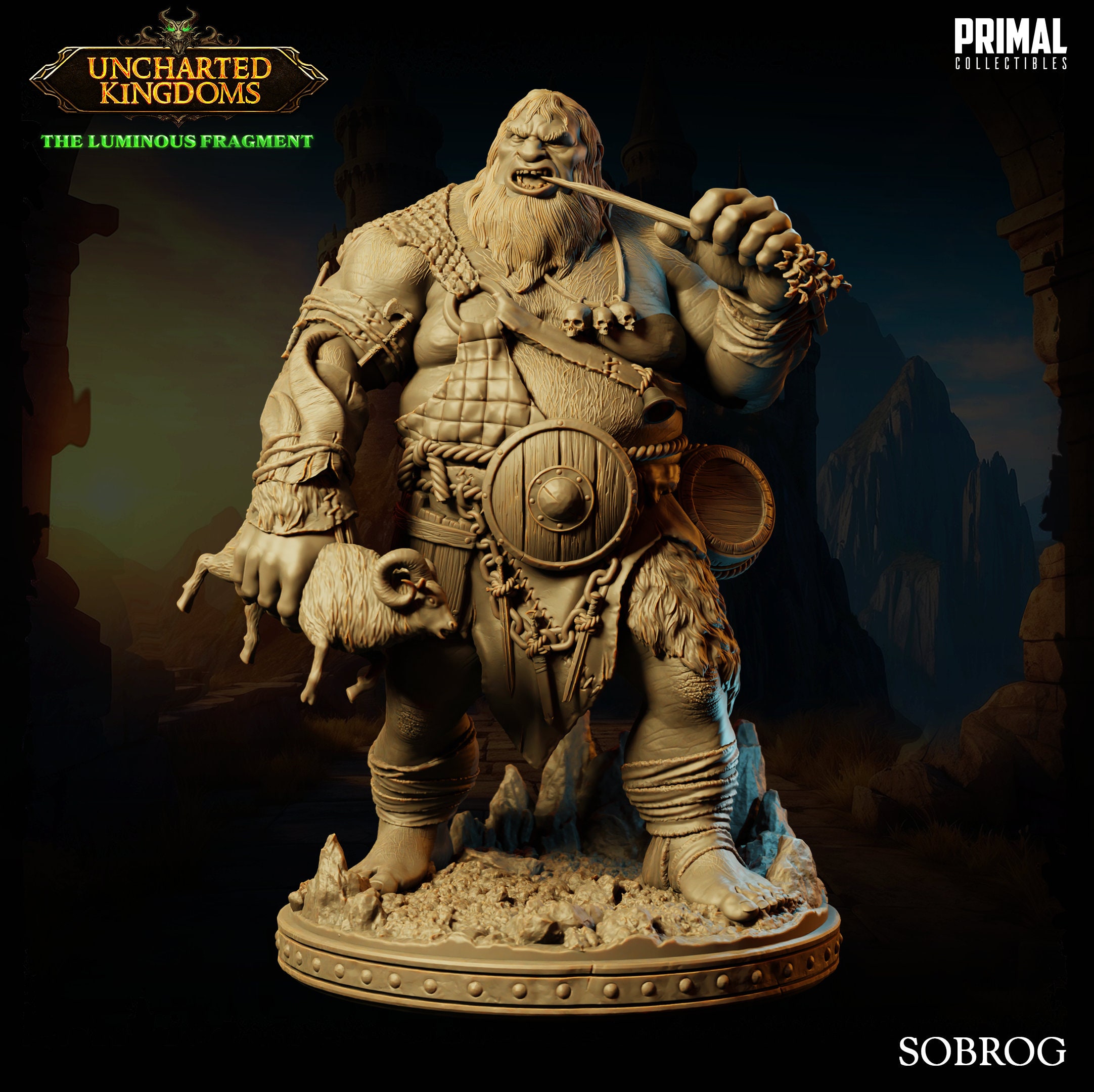 Dnd Icewind Dale Crystal Shard Set Miniatures Wulfgar, Heafstaag ...