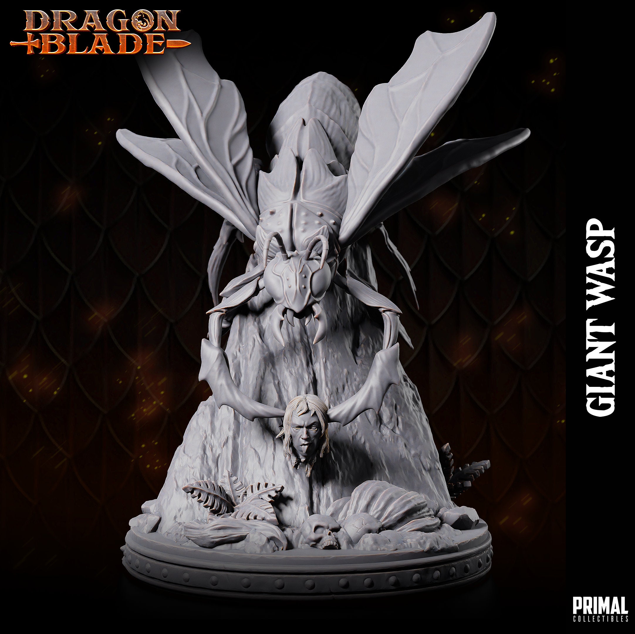 Dnd Dragon Blade Giant Wasp Set by Primal Collectibles 32mm - Etsy