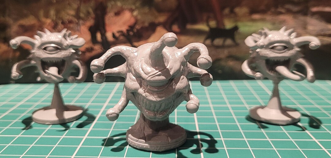 Dungeons and Dragons Monster Set. Enemy Miniatures in 32mm Dnd Beholder ...