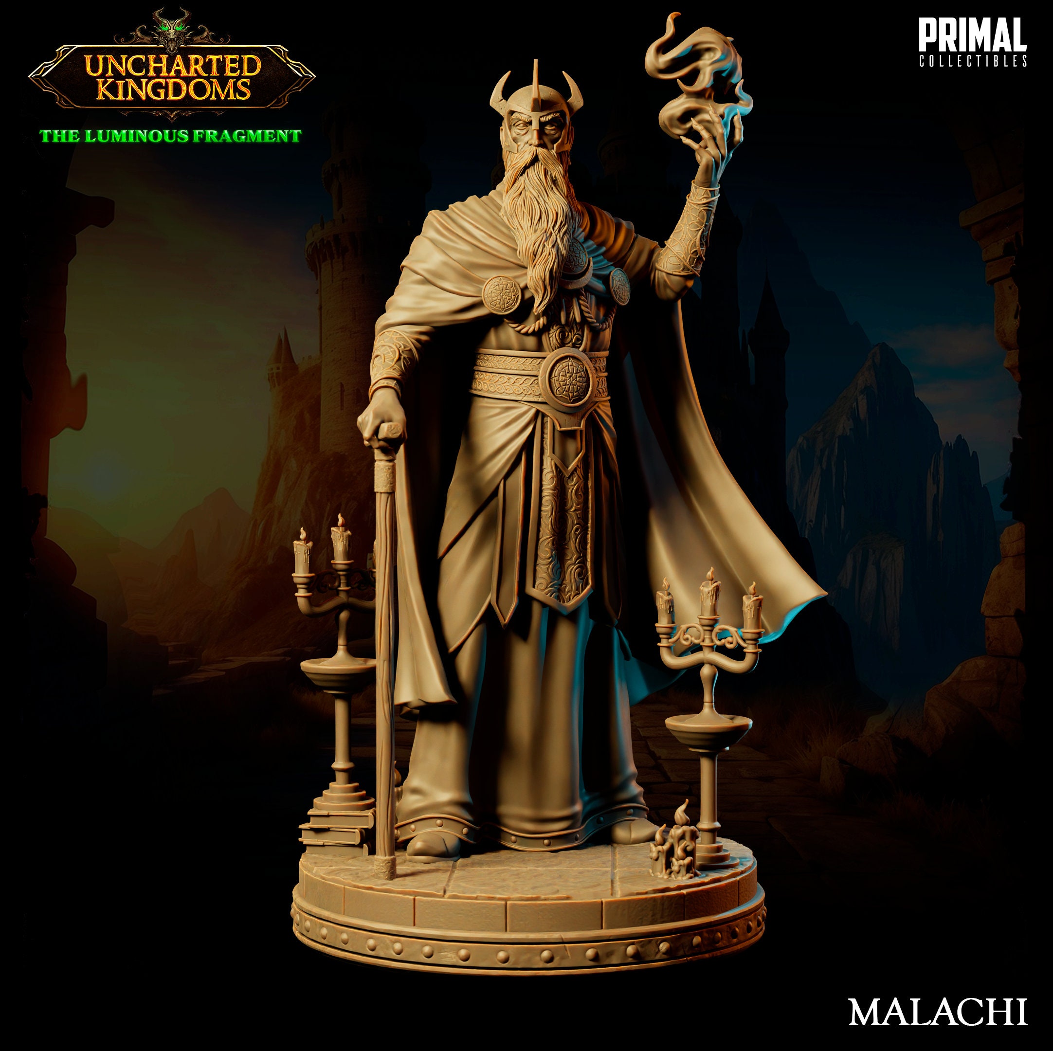 Dnd Icewind Dale Crystal Shard Set Miniatures Wulfgar, Heafstaag ...