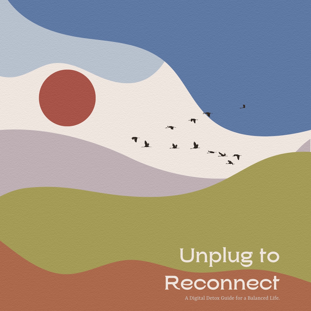 Unplug to Reconnect | Digital Detox Guide | Easy Read | Quick Read - Etsy