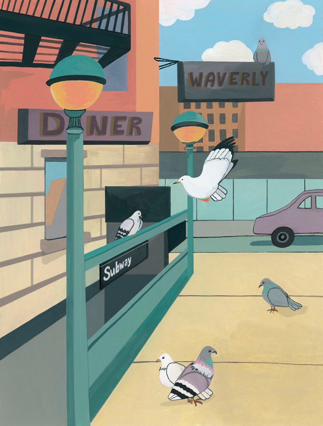 New York City Subway - Print - Etsy